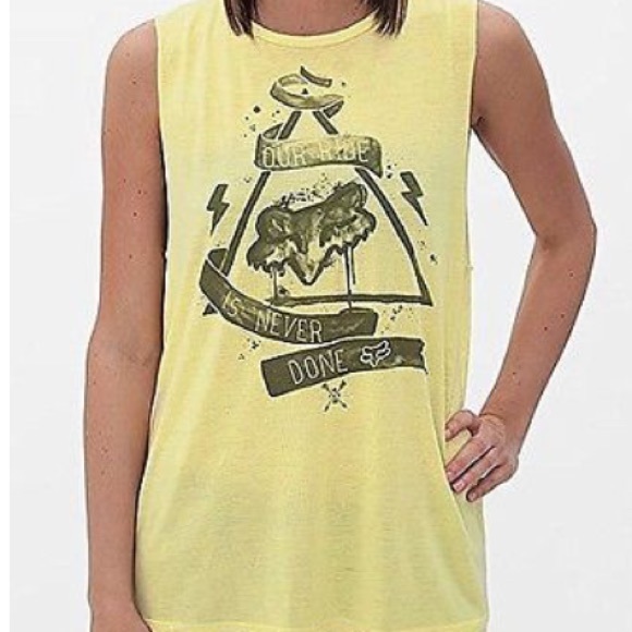 Fox | Tops | Fox Racing Womens Boost Tank Top Graphic | Poshmark
