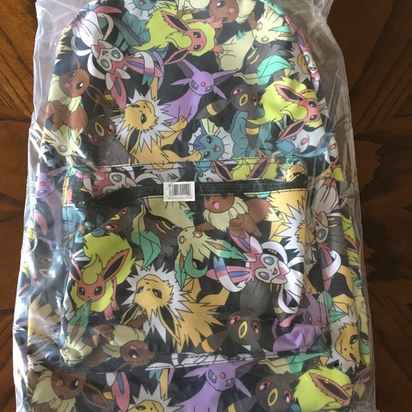 Pokemon | Bags | Pokmon Eevee Evolution Backpack | Poshmark
