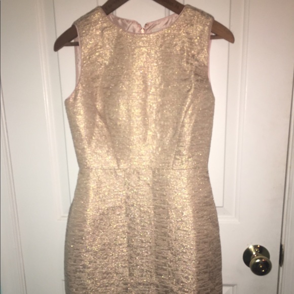 kate spade | Dresses | Rose Gold Kate Spade Cocktail Dress | Poshmark