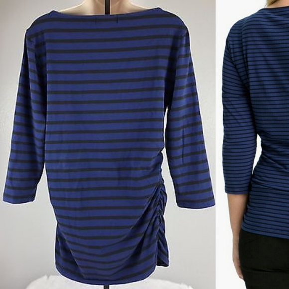MICHAEL Michael Kors | Tops | 2 Michael Kors Striped Side Zipper Top ...