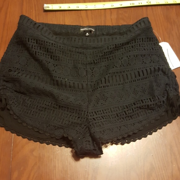 PacSun | Shorts | Kendall Kylie Crochet Black Short Net Am | Poshmark