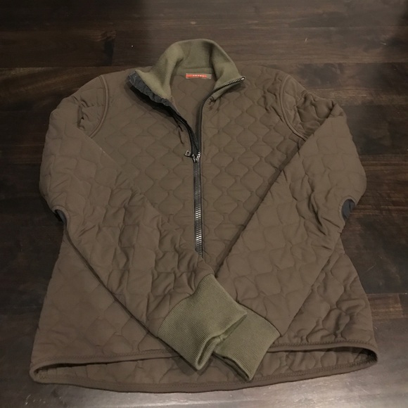 Prada | Jackets & Coats | Prada Wave Quilted Jacket | Poshmark