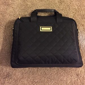 Calvin Klein | Bags | Calvin Klein Belfast Quilted Nylon Computer Bag ...