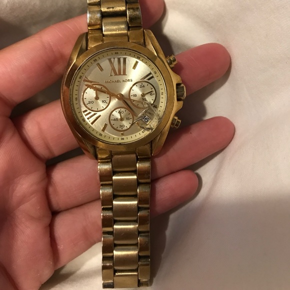 KORS Michael Kors | Jewelry | Michael Kors Gold Watch | Poshmark