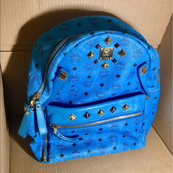 Sky Blue Mcm Bag | semashow.com