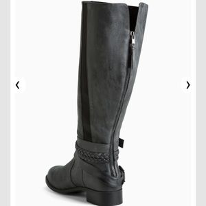 torrid | Shoes | Wide Width Calf Braided Strap Buckle Boots | Poshmark