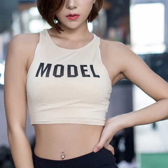 Ella Fleur | Tops | Model Belly Baring Crop Top | Poshmark