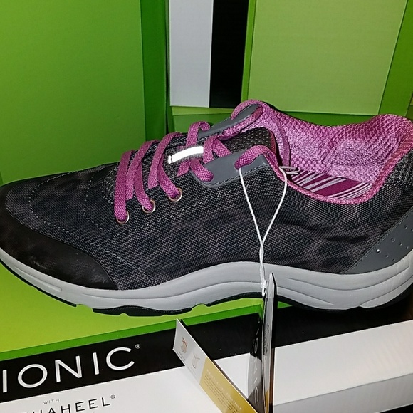 Vionic | Shoes | Vionic Action Tourney Grey Leopard Walker Sneaker ...