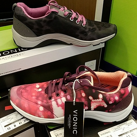 Vionic | Shoes | Vionic Action Tourney In Pink Purple Sneakers | Poshmark