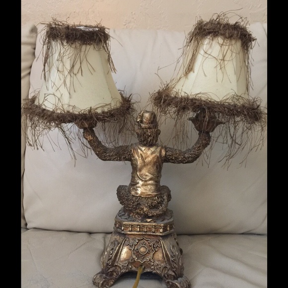 Accessories | Vintage Monkey Lamp | Poshmark