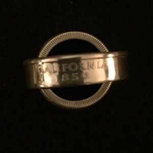 Jewelry | California Silver Proof Coin Ring | Poshmark