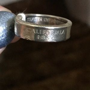 Jewelry | California Silver Proof Coin Ring | Poshmark