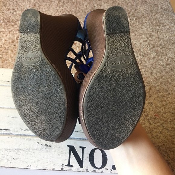 DbDk Fashion | Shoes | Blue Wedges | Poshmark