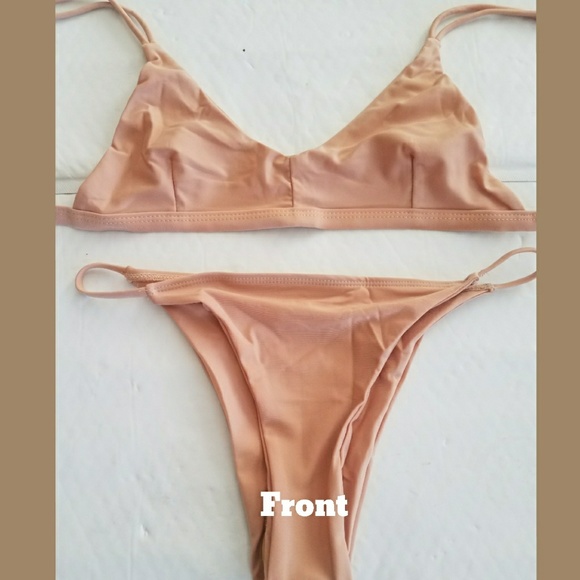 Betterlift | Swim | Sexy String Fully Lined Khaki Betterlift Bikini ...
