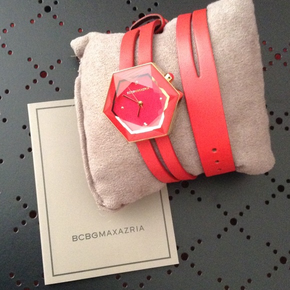 BCBGMaxAzria | Accessories | Bcbg Max Azria Leather Watch | Poshmark