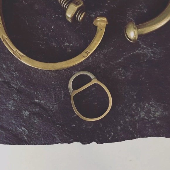 GILES BROTHER | Jewelry | Giles Brother Stackable Brass Rings 657 ...