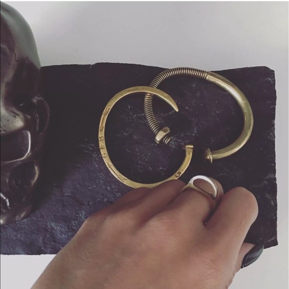 GILES BROTHER | Jewelry | Giles Brother Stackable Brass Rings 657 ...