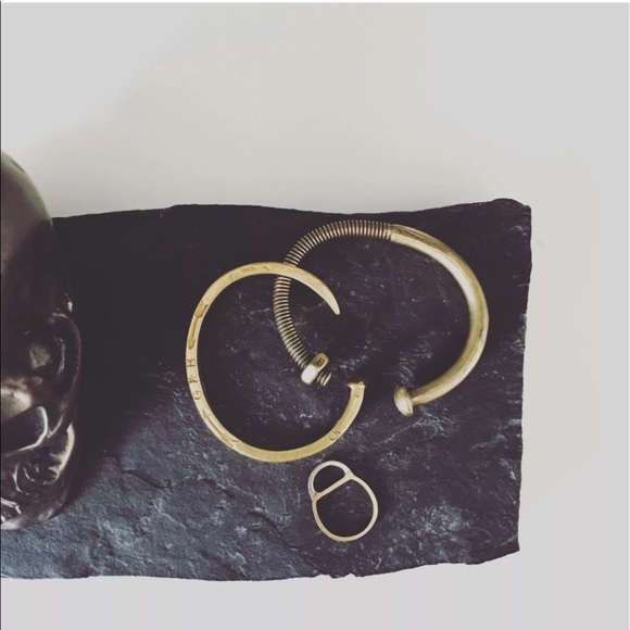 GILES BROTHER | Jewelry | Giles Brother Stackable Brass Rings 657 ...