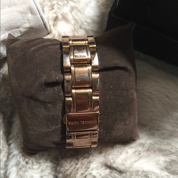 Michael Kors | Accessories | Authentic Michael Kors Rose Gold Garrett ...