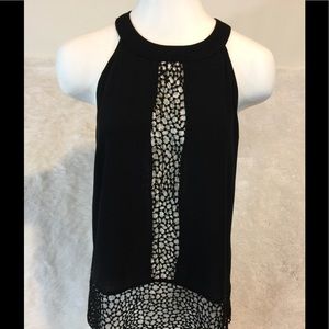 Monteau | Tops | Nwt Monteau Black Lace Razor Back Top | Poshmark