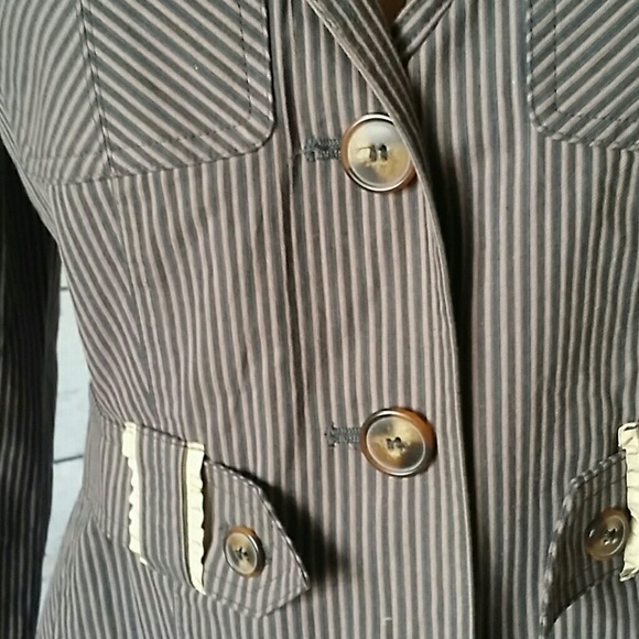 Apostrophe | Jackets & Coats | Pinstripe Blazer Apostrophe Size 2 ...