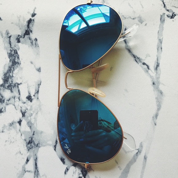 Ray-Ban | Accessories | Authentic Blue Raybans | Poshmark