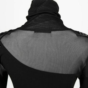 Punk Rave | Tops | Nwt Longsleeve Mesh Sheer Punk Rave Shirt Gothic ...