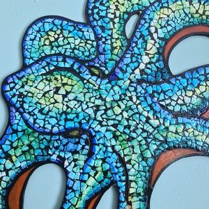 Other | Handmade Egg Shell Art Octopus | Poshmark
