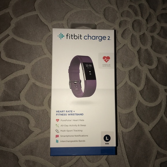 fitbit | Other | New Fitbit Charge 2 Large Purple Color | Poshmark