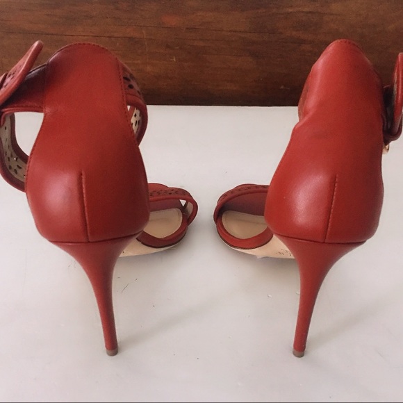 J. Crew | Shoes | J Crew Rust Colored Italian Leather Sandals 7 | Poshmark