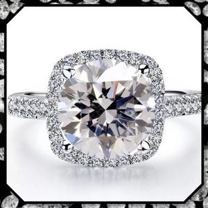 Glam Squad 2 You | Jewelry | Just In 375ct Vvs Stunning 925 Ring Sz 725 ...