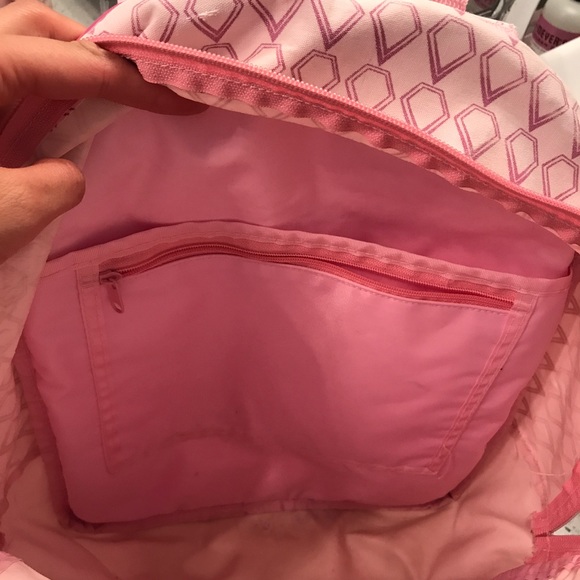 Volcom | Bags | Baby Pink Volcom Backpack | Poshmark