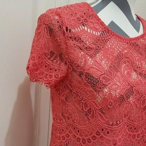 Maurices | Tops | Nwt Gorgeous Lace Tee With Scalloped Hem | Poshmark