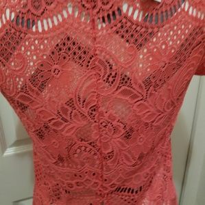 Maurices | Tops | Nwt Gorgeous Lace Tee With Scalloped Hem | Poshmark