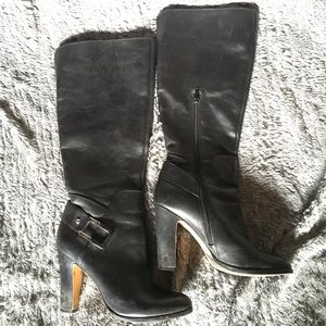 Vince Camuto | Shoes | Vince Cameron Cheree Over The Knee Buckle Boot ...