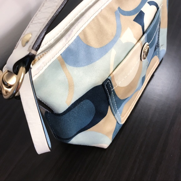 Coach | Bags | Coach Signature Scarf Print Bag | Poshmark