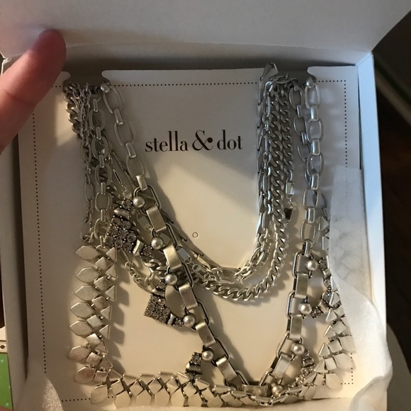 Stella & Dot | Jewelry | Stella Dot Sutton Silver | Poshmark