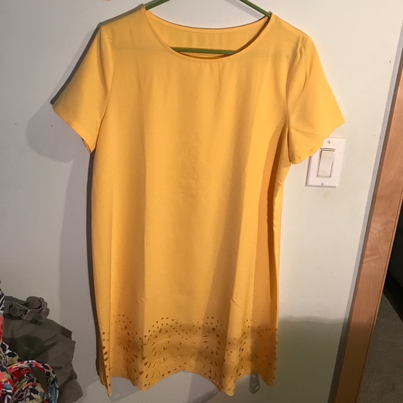 Dresses | Lemon Yellow Dress Never Worn | Poshmark