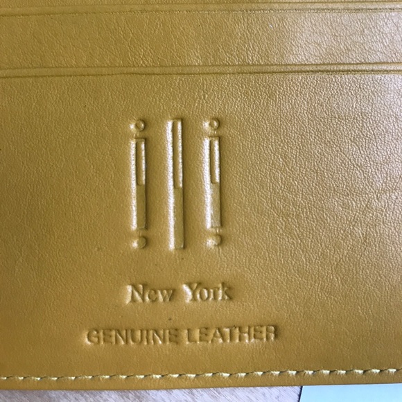 Ili | Accessories | Leather Id Card Wallet With Rfid | Poshmark