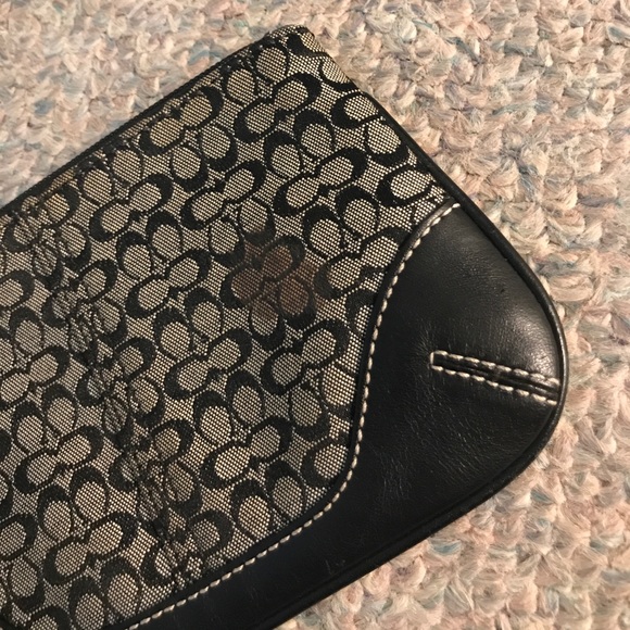 Coach | Bags | Authentic Coach Logo Wristlet | Poshmark