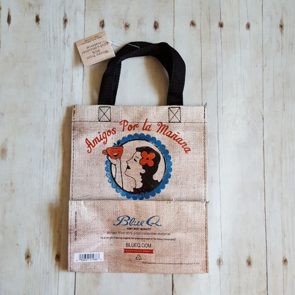 Blue Q | Bags | Last Coffee Tote Bag | Poshmark