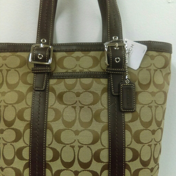 Coach | Bags | Nwt Coach Hampton Signature Tote | Poshmark