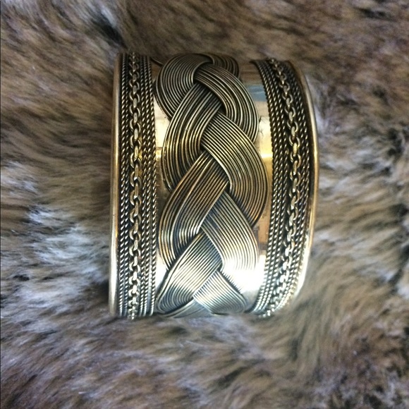 Jewelry | 18k Gold Plated Brass Arm Cuff | Poshmark