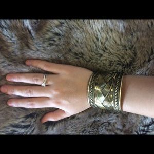 Jewelry | 18k Gold Plated Brass Arm Cuff | Poshmark