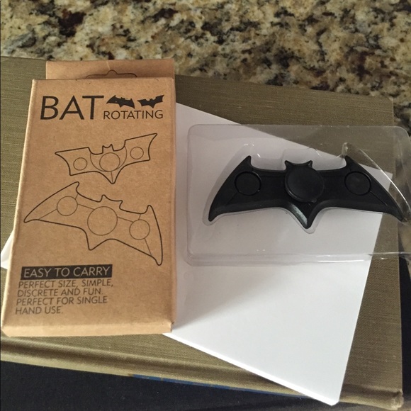 Batman | Accessories | Batman New Logo Alloy Metal Spinnernew | Poshmark