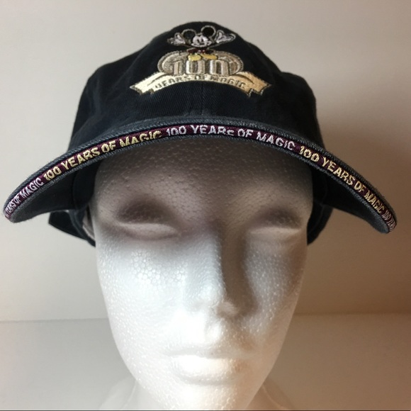 Disney | Accessories | Nwt Walt Disney 0 Years Of Magic Baseball Cap ...