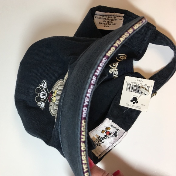 Disney | Accessories | Nwt Walt Disney 0 Years Of Magic Baseball Cap ...