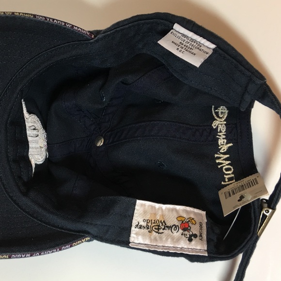 Disney | Accessories | Nwt Walt Disney 0 Years Of Magic Baseball Cap ...