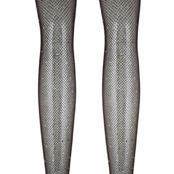 Breath of Youth | Accessories | Black High Waisted Sparkly Rhinestone ...