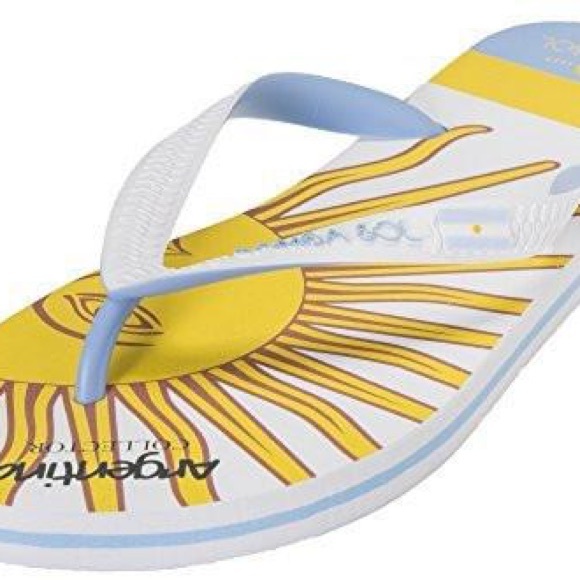 Samba Sol | Shoes | Samba Sol Argentina Flag Flip Flops | Poshmark